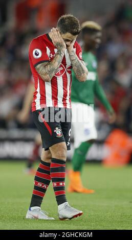 Danny Ings of Southampton dejected during the Premier League match at ...