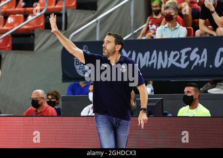 Ibon Navarro of Morabanc Andorra during the LLigues Catalanes math ...