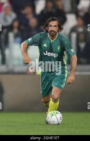 Andrea Pirlo during the La Partita del cuore: Campioni della ricerca vs ...