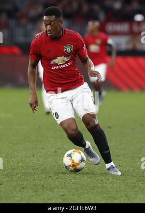 Anthony Martial of United during the Perth Glory and Manchester United ...