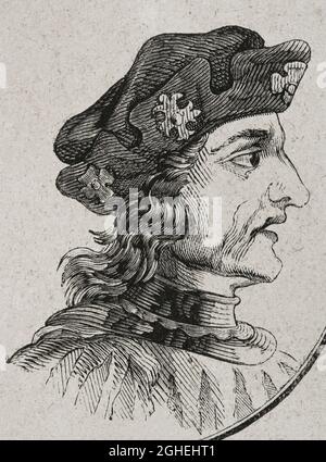 Fruela I, King of Asturias Stock Photo - Alamy