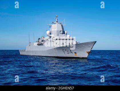 The Royal Norwegian Navy Fridjof Nansen-class frigate HNoMS Thor ...