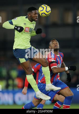 Crystal PalaceÕs Jordan Ayew during the Premier League match at ...