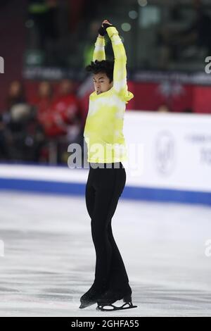 Nathan Chen of USA performs at Palavela, Turin. Picture date: 7th ...