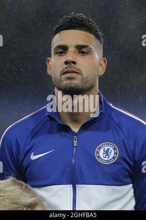 ChelseaÕs Emerson Palmieri during the UEFA Champions League match at ...
