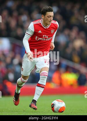 ArsenalÕs Mesut Ozil during the Premier League match at Stamford Bridge ...
