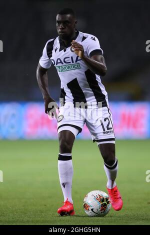 Udinese Calcio's Swedish midfielder Ken Sema during the Serie A match ...