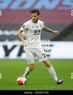 Burnley's Kevin Long Stock Photo - Alamy