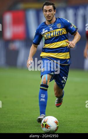 Matteo Darmian (Parma) during the Italian "Serie A" match between Parma ...