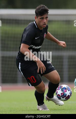 Aral Simsir of Midtjylland during the UEFA Youth League match at ...