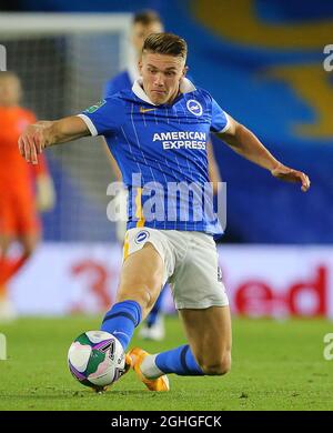 Brighton's Viktor Gyokeres during the Carabao Cup match at the AMEX ...