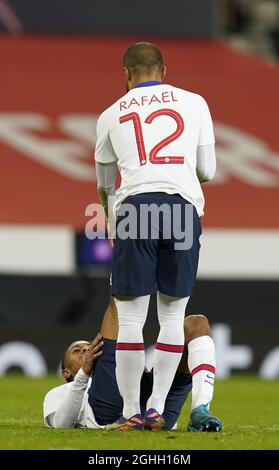 Abdou Dialog of PSG during the UEFA Champions League match at Old ...