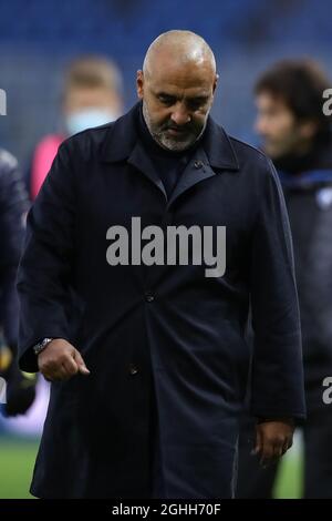 Fabio Liverani Head coach of Parma Calcio and Brunmo Alves during the ...