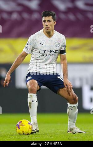 Manchester City's Rodri during the Premier League match at the King ...