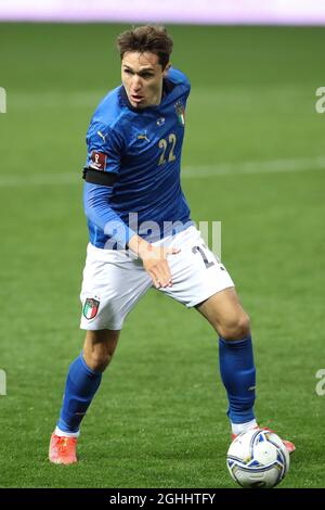 Federico Chiesa of Italy during the World Cup 2022 qualifier football ...