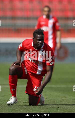 Mario Balotelli of AC Monza looks on during the Serie B match between ...
