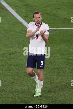 Harry Kane of England applauds their fans after during the FIFA World ...
