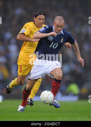 Steven Fletcher of Scotland during the World Cup European Qualifying ...