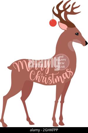 Cute Christmas or new year blue border with xmas bells and snowflakes ...