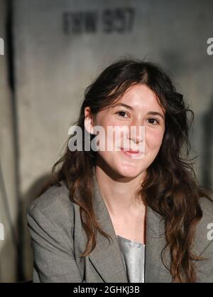 Berlin, Germany. 06th Sep, 2021. Shawny Sander, model, arrives at ...