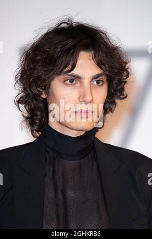 Francesco Cavallo walking the red carpet for the premiere of the film ...