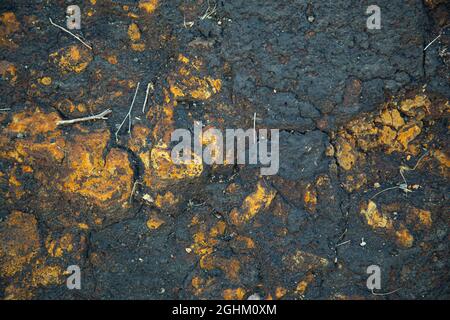 Dirt polluted by waste texture Stock Photo - Alamy