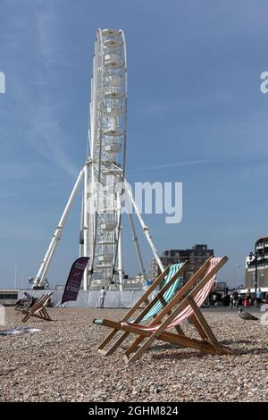 Worthing Observation Wheel during September 2021 Stock Photo - Alamy