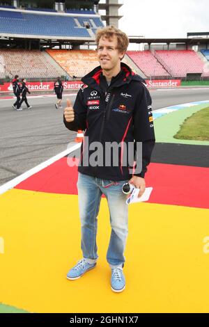Sebastian Vettel 2012 German Grand Prix held at the Hockenheimring ...