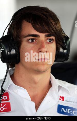 Esteban Gutierrez (MEX) Sauber Third Driver. 07.11.2012. Formula 1 ...
