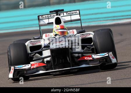 Robin Frijns (NLD) Sauber C31 Test Driver. 06.11.2012. Formula 1 Young ...