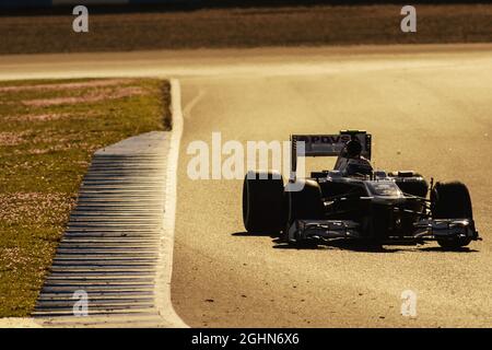 Pastor Maldonado (VEN) Williams FW34. Belgian Grand Prix, Saturday 1st ...