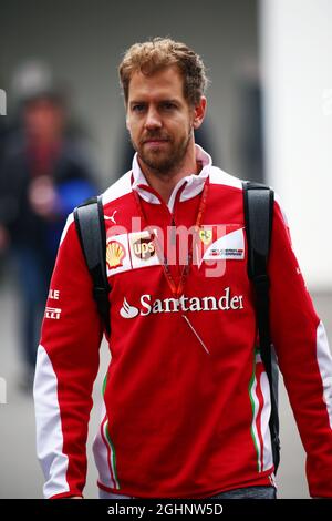 Sebastian Vettel (GER) Ferrari. Mexican Grand Prix, Friday 27th October ...