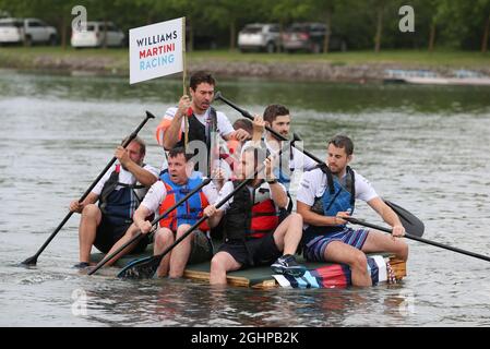 Williams at the Formula One Raft Race. Canadian Grand Prix, Saturday ...