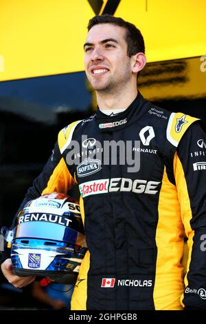 Nicholas Latifi (CDN) Renault Sport F1 Team RS17 Test Driver. Formula ...