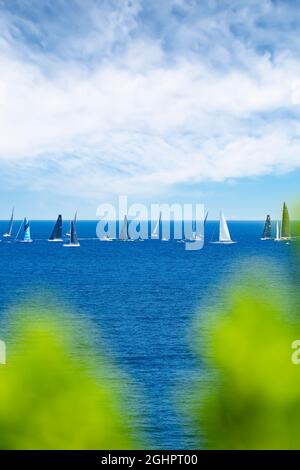Porto Cervo, Costa Smeralda. Rolex Swan Cup 2012 international regatta ...