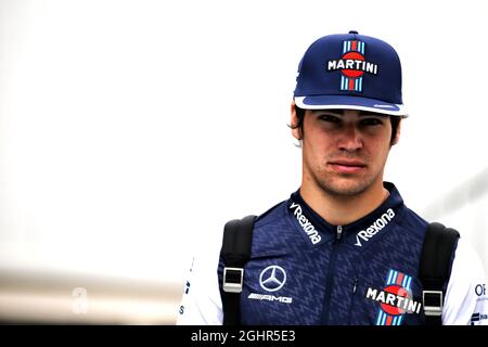 Lance Stroll (CDN) Williams. Azerbaijan Grand Prix, Thursday 22nd June ...
