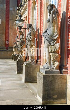 statue, castle park, park sanssouci, statues Stock Photo - Alamy