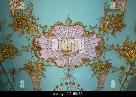 Golden Gallery at Charlottenburg Palace Interior - Berlin, Germany ...