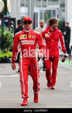 Kimi Raikkonen (FIN) Ferrari. Mexican Grand Prix, Saturday 29th October ...