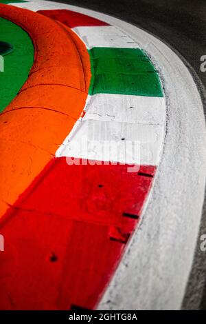 Circuit kerb detail. Italian Grand Prix, Thursday 3rd September 2015 ...