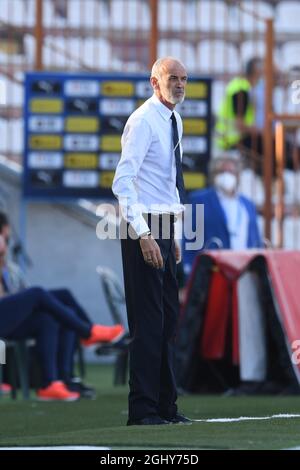 Paolo Nicolato coach of Italy during friendly football Match, Teofilo ...