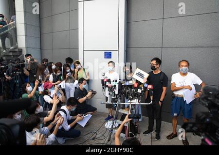 Secretary for Security Chris Tang Ping-keung attends Ambrose Lee Siu ...
