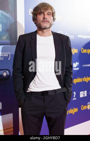 Salva Reina attends the photocall of the premiere of the film "With ...