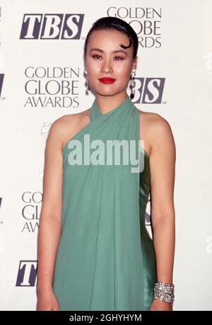 Vivian Lu at the 51st Golden Globe Awards at the Beverly Hilton Hotel ...