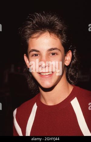 Jeremy Licht 1990 Credit: Ralph Dominguez/MediaPunch Stock Photo - Alamy