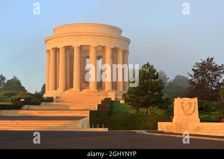The Montsec American Monument commemorating the American forces who ...