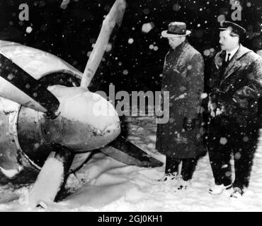 Elizabethan Airliner which crashed at Munich Airport with Manchester ...