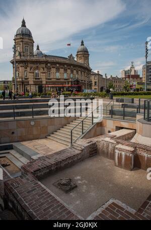 Beverley Gate where Sir John Hotham refused Charles I entry to the City ...