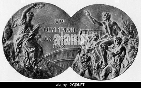1932 Olympic Games, Los Angeles, USA, High Jump winner Gold for Jean ...