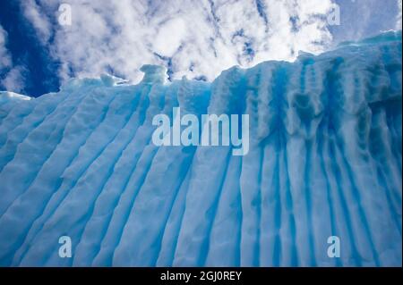 Antarctica, Gerlach Strait, blue ice formation Stock Photo - Alamy